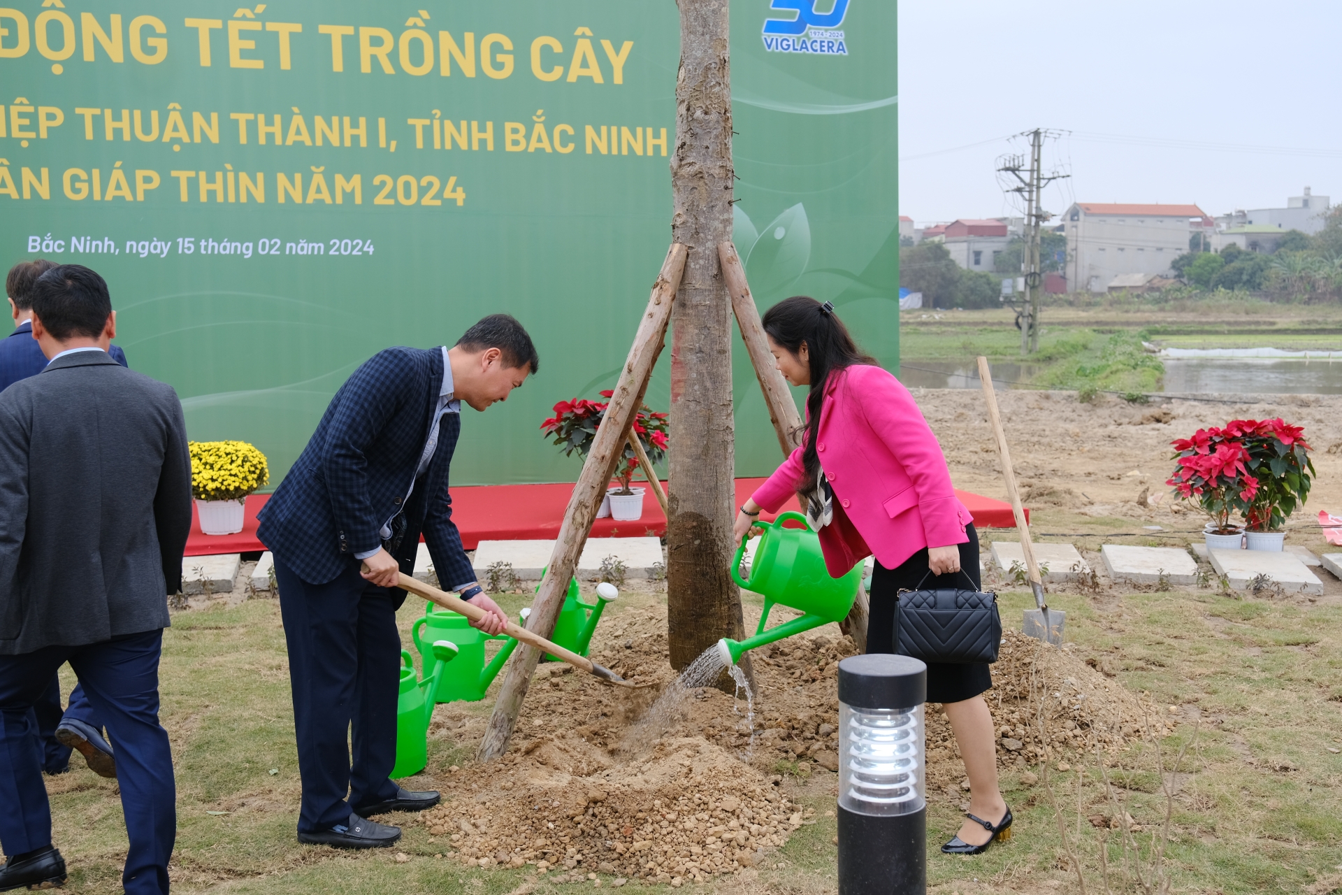 Viglacera Plants the Future with the Launch of "THUAN THANH Eco-Smart IP" in Bac Ninh province